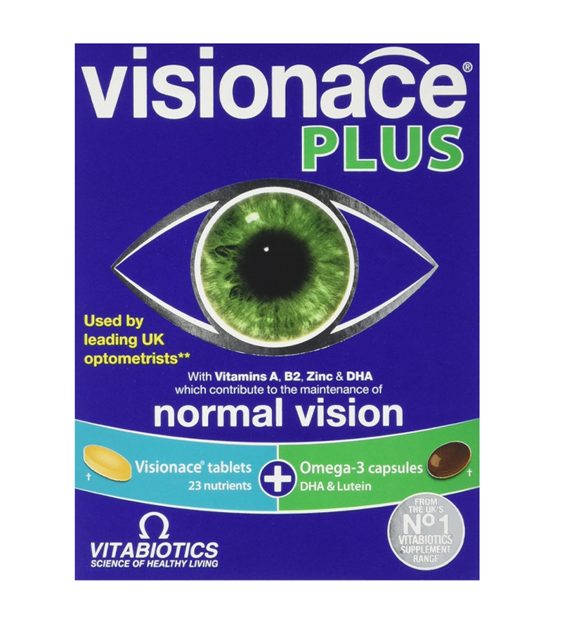 Visionace Plus Omega-3 - 56 Tablets – vitapluseg